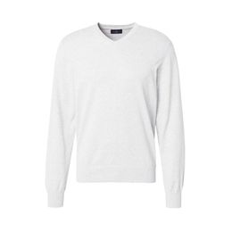 Hackett London Pullover Herren Gr&ouml;&szlig;e L wei&szlig;meliert