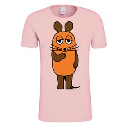 logoshirt Shirt 'Die Sendung mit der Maus' female Pink size XS