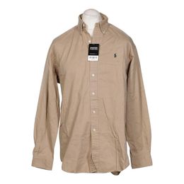 Polo Ralph Lauren Hemd Herren Gr&ouml;&szlig;e M Second Hand beige