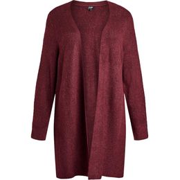 ZIZZI Oversized Cardigan 'Fjul' female Red size S