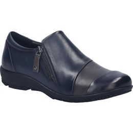 Josef Seibel Damen Schn&uuml;rschuh "Charlotte 19, ocean-kombi", Gr. 36, blau, Obermaterial: 100% Rindsleder Leather cow., Schuhe