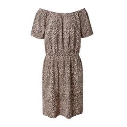 B.Young Kleid 'PANDINNA' Damen Gr&ouml;&szlig;e 38 beige / schwarz Winterkleid
