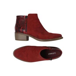 Catwalk Stiefelette Damen Gr&ouml;&szlig;e 38 Second Hand rot