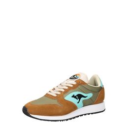 Kangaroos Sneaker 'Rally Trail' Herren Gr&ouml;&szlig;e 43 karamell / khaki / mint / schwarz