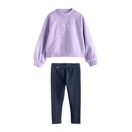 Superdry Set girl Purple, Black size 2 yrs