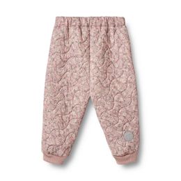 Wheat M&auml;dchen Stoffhose "Wheat Thermo Pants Alex", rosa, Gr. 92, unifarben, 100% Polyester (Recycelt), Hosen