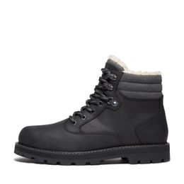 Timberland Damen Schn&uuml;rboots "BRITTON ROADMID WARM LINED WATERPROOF BOOT", Gr. 45schwarz full grain, Leder, Schuhe, Winterstiefel, Schn&uuml;rstiefel,