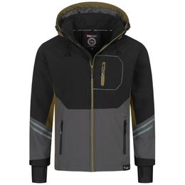 Rock Creek Jacke Herren Gr&ouml;&szlig;e XL grau / oliv / schwarz