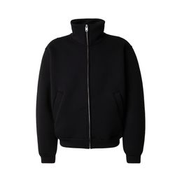 WEEKDAY Sweatjacke Herren Gr&ouml;&szlig;e S schwarz
