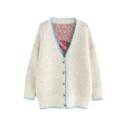 next Knit Cardigan 'Lobster' female Beige size XXL
