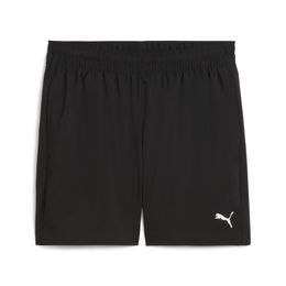 Puma Herren Trainingsshorts "TAD ESSENTIALS 5" Shorts Herren", schwarz, Gr. 4XL, Obermaterial: 100% Polyester; Taschenfutter: 100% Polyester, Hosen