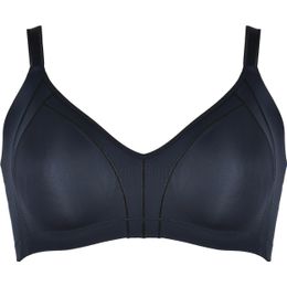 Naturana Damen Minimizer-BH "Minimizer", Gr. 90, schwarz, Obermaterial: 86% Polyamid, 14% Elasthan, unifarben, Basic, BHs, Shaping-Effekt, breite