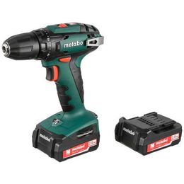 Metabo BS 14,4V + 2x Akku + Koffer Akku-Bohrschrauber