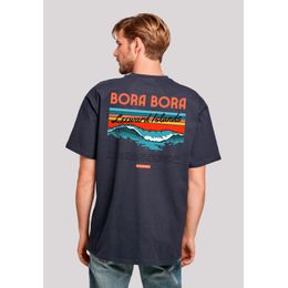 F4NT4STIC Damen T-Shirt "Bora Bora Leewards Island", blau, Gr. M, Obermaterial: 100% Baumwolle, Shirts, Premium Qualit&auml;t