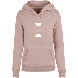 Merchcode Sweatshirt Damen Gr&ouml;&szlig;e XL ros&eacute; / wei&szlig;