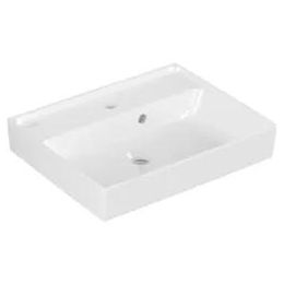 Villeroy & Boch Villeroy & Boch Collaro Handwaschbecken, 1 Hahnloch, mit &Uuml;berlauf, geschliffen, 500x400mm, 43345G01, Farbe: wei&szlig;-alpin
