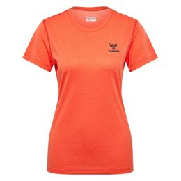 Hummel Performance Shirt female Orange size XXL