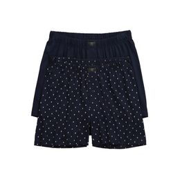 JP1880 Boxershorts Herren Gr&ouml;&szlig;e 6XL navy / wei&szlig;