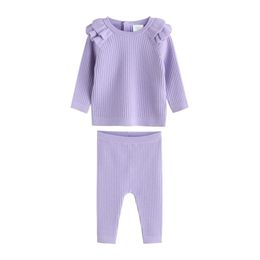 next Set girl Purple size 3-6 mths
