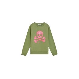 Scalpers Sweatshirt 'Zebraskullsw' girl Green size 12