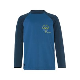 Vaude Performance Shirt 'Solaro LS III' boy Blue size 146/152