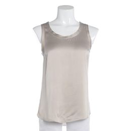 Brunello Cucinelli Top / Seidentop Damen Gr&ouml;&szlig;e S Second Hand hellgrau
