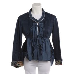 High Use Sommerjacke Damen Gr&ouml;&szlig;e S Second Hand blau