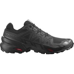 Salomon Speedcross 6 - breit (2E) Schuhe Herren schwarz 44.0