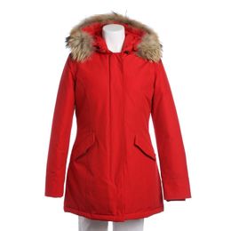 Woolrich Winterjacke / Wintermantel Damen Gr&ouml;&szlig;e L Second Hand rot