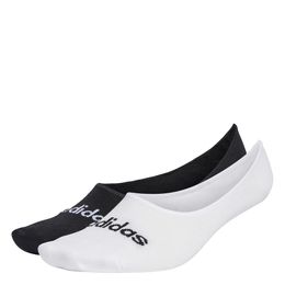 adidas Performance Athletic Socks 'Thin Linear Ballerina 2 Pairs' male Black, White size M