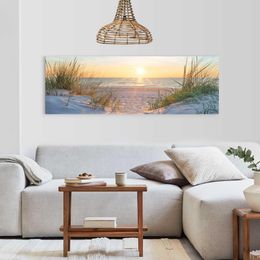 Deco-Panel Reinders "Golden Hour", beige (farbe bild(er): beige), B:156cm H:52cm T:2cm, Holzwerkstoff, Bilder