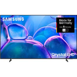 Samsung LED-Fernseher "GU75U7099FU LED-Fernseher", Energieeffizienz: G (A-G), schwarz, 75, Fernseher, Crystal UHD, Q-Symphony, Dolby Surround Sound, Triple Tuner, Smart-Hub, Topseller