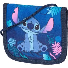 Brustbeutel McNeill "Disney, Stitch", Kinder, blau (stitch), Polyester, Kleinlederwaren