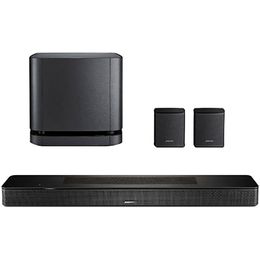 Bose Soundbar "Set: Smart Soundbar+Bass 500+Rear Speaker", schwarz, B:69,4cm H:5,6cm T:10,4cm, Lautsprecher, Topseller