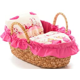 Bayer Chic 2000 Puppen Tragetasche CHIC2000 "Little Princess, 45 cm", rosa, Puppenausstattungen, KinderB:45cm H:30cm T:45cm, Baumwolle, Polyester, gemustert, B:45cm H:30cm T:45cm