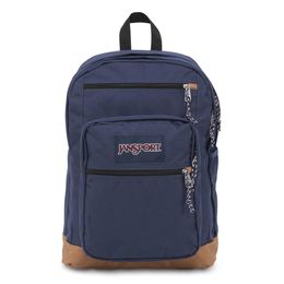 Freizeitrucksack JanSport "Cool Student", Gr. B/H/T: 33cm x 43cm x 25cm, blau (navy), Polyester, Rucks&auml;cke Freizeitrucksack, mit Laptopfach
