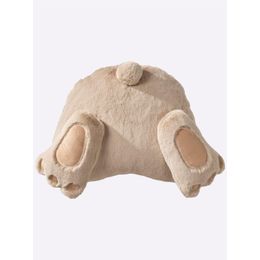 Kopfkissen HEINE HOME, beige, B:70cm L:50cm, 100% Polyester, Kopfkissen