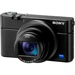 Sony Kompaktkamera "RX100 VII", schwarz, B:10,16cm H:5,81cm T:4,28cm, Fotokameras