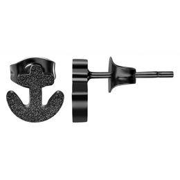 Adelia&acute;s Paar Ohrh&auml;nger ADELIA&acute;S "Damen Ohrstecker aus mattem Edelstahl", silber, Ohrringe, Damen, Damen, Edelstahl