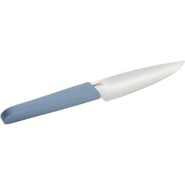 Universalk&uuml;chenmesser Woll "Cutting Edge", blau, Klingenl&auml;nge 12cm, Edelstahl, Kunststoff, Kochmesser, aus deutschem Edelstahl gem&auml;&szlig; DIN 1.4116