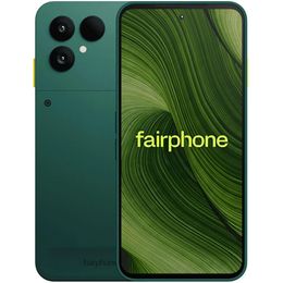 FAIRPHONE Smartphone "Das FAIRPHONE ( Gen. 6 )", Energieeffizienz: A (A-G), gr&uuml;n (forest gr&uuml;n), 256 GB, Mobiltelefone