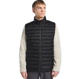 Daunenweste Jack Wolfskin "PILVI DOWN VEST M", Herren, Gr. L (52), schwarz, Obermaterial: 100% POLYESTER; Futter: 100% POLYESTER; F&uuml;llung: 80% Entendaune; 20% Federn, Westen