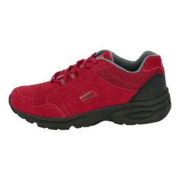 Br&uuml;tting Outdoorschuh BR&Uuml;TTING "Bequemschuh Circle", Damen, Gr. 42, rot, Veloursleder, Schuhe Damenschuh Walkingschuh Wanderschuh Outdoorschuh Schn&uuml;rschuh, Topseller
