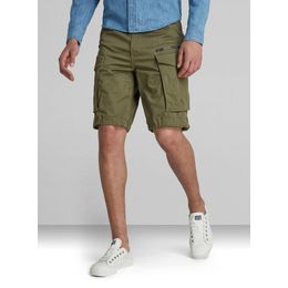 G-Star Raw G-STAR Herren Cargohose "Rovic Zip Relaxed Short"sage, Gr. 40, Obermaterial: 97% Baumwolle, 3% Elasthan, Hosen