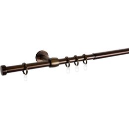 Gardinenstange mydeco "Cap-Noble" Gr. 3, braun (bronzefarben), &Oslash;:16mm, Gardinenstangen