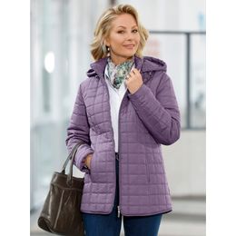 Steppjacke Classic Basics, Damen, Gr. 38, lila (feige), 100% Polyester, Wattierung:100% Polyester, unifarben, Jacken Steppjacke