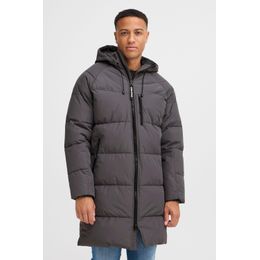 Blend Herren Langmantel "BHKarsin"iron gate, Basic, Gr. L, unifarben, 100% Polyester, M&auml;ntel, W&auml;rmender gesteppter Parka mit Kapuze