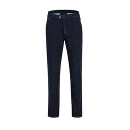 Br&uuml;hl Bequeme Jeans BR&Uuml;HL "Parma DO", Herren, Gr. 25, EURO-Gr&ouml;&szlig;en, blau (dunkelblau), 97% Baumwolle, 3% Elasthan, unifarben, lang, Jeans Straight-fit-Jeans Stretchjeans, mit optimalem Tragekomfort