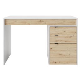 Roba Schreibtisch &raquo;Salice&laquo; - 120x60x76cm - braun - Holz / Acryl