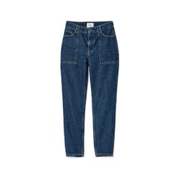 Nah/Studio Mom-Jeans - recycelte Baumwolle - Gr. 30 - blau